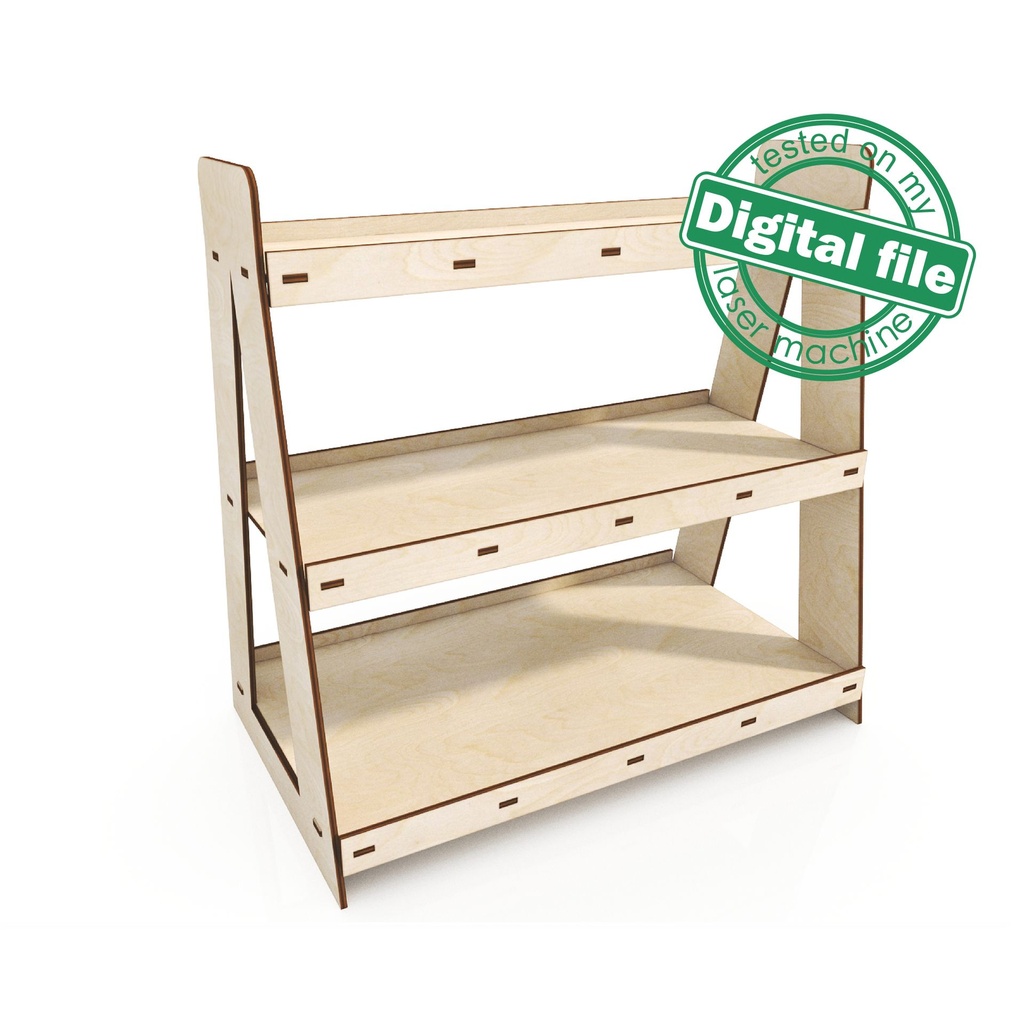 SVG, DXF Laser cut files Tiered Tray, Farmhouse Rectangular Open top 3 ...